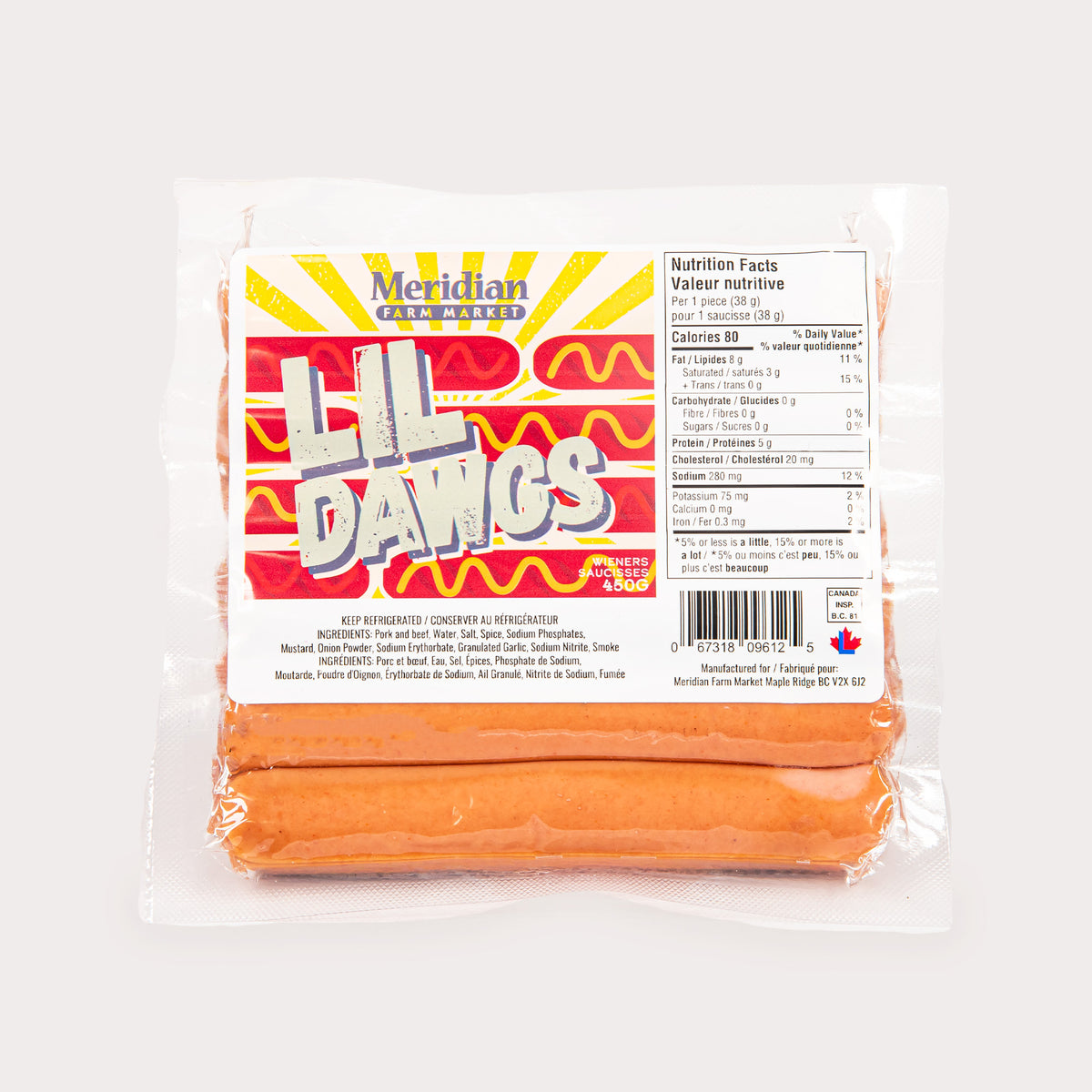 Wieners, Lil Dawg – Meridian Farm Market