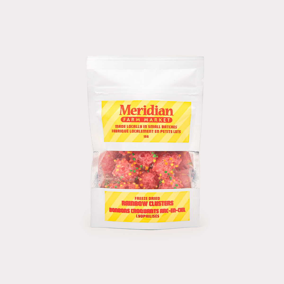 Local Freeze-Dried Candy, Rainbow Clusters – Meridian Farm Market