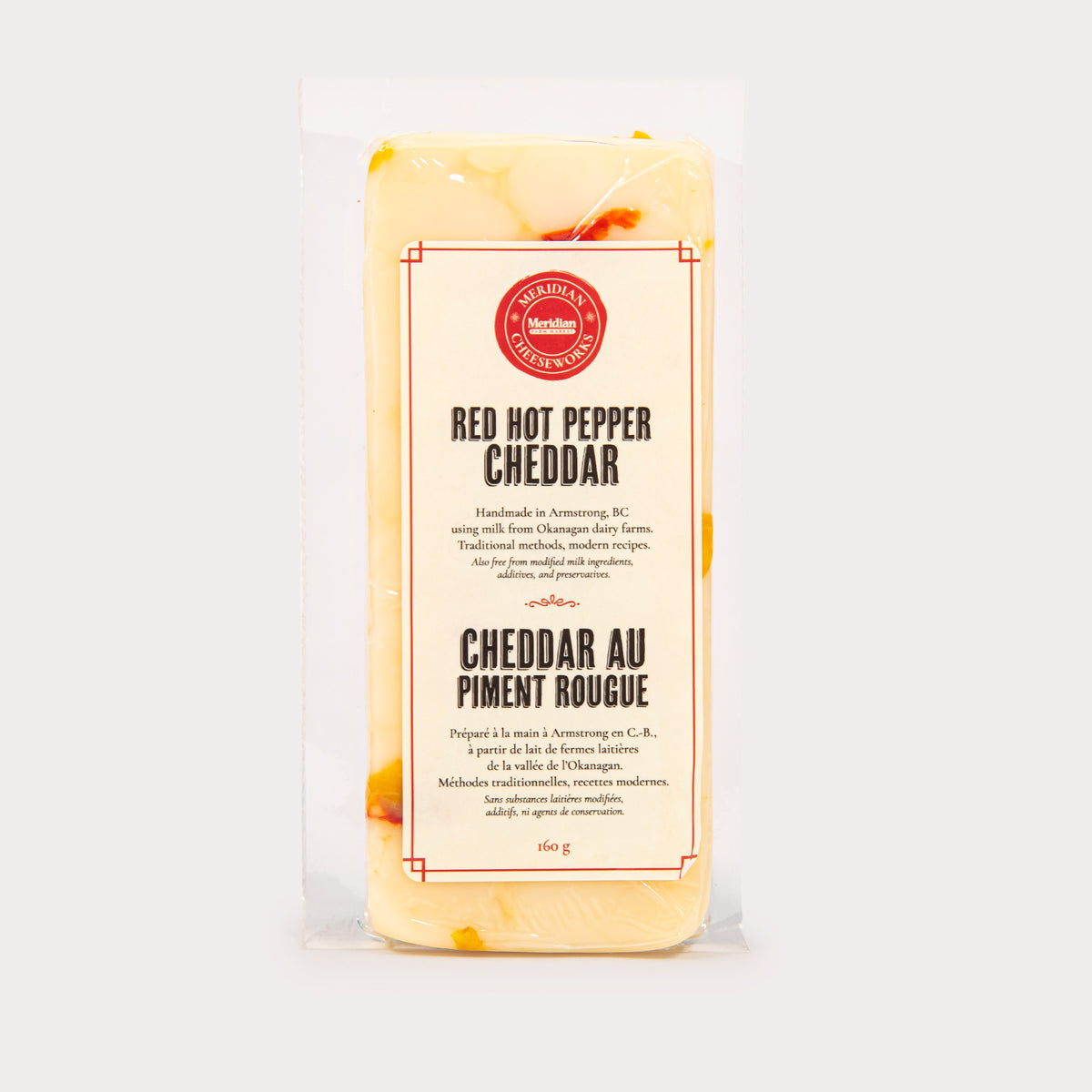 Local Cheddar, Red Hot Pepper – Meridian Farm Market